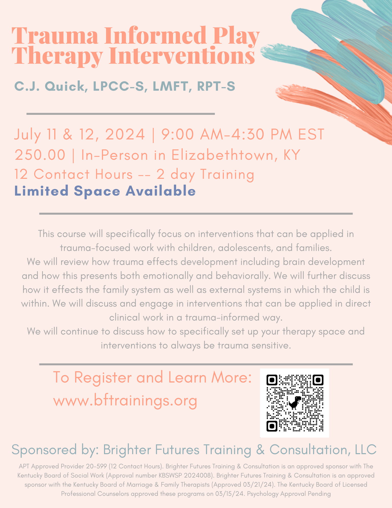 Trauma Informed Play Therapy Interventions | Brighter Futures ...